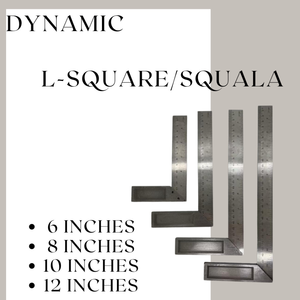 L-SQUARE/ SQUALA 6"8"10"12" | Shopee Philippines