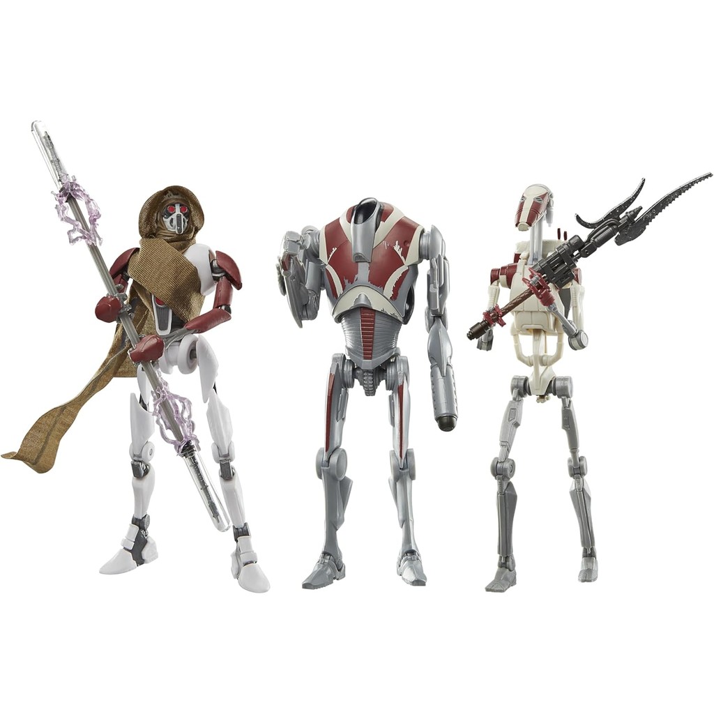 STAR WARS The Black Series MagnaGuard, Super Battle Droid, Battle Droid ...