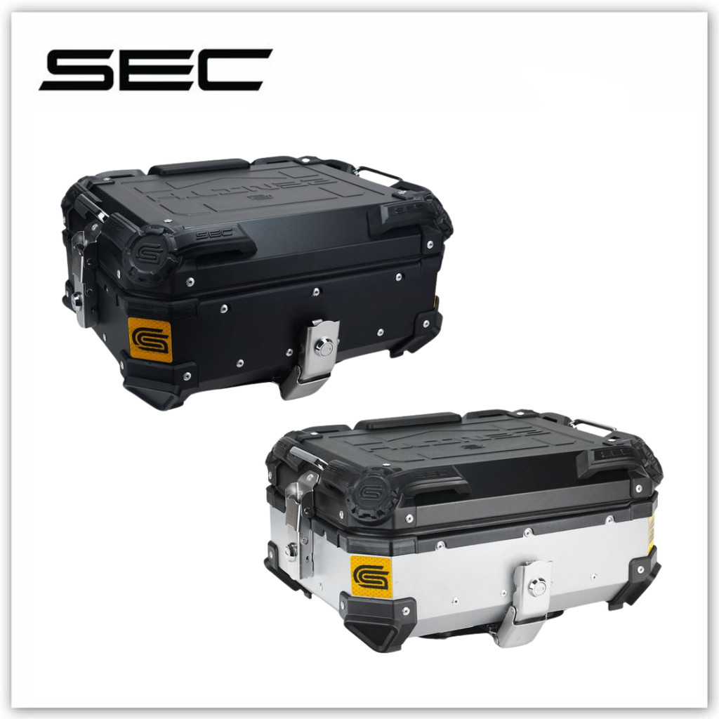 Sec Topbox 28 Liters Top Box for Motorcycle Alloy Box - Zenith (DSEC ...