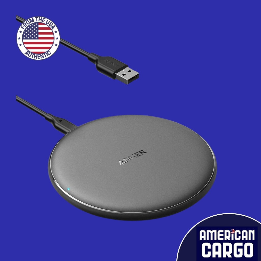 Anker PowerWave PAD Wireless Charger, Qi-Certified (10W Max) | Shopee ...