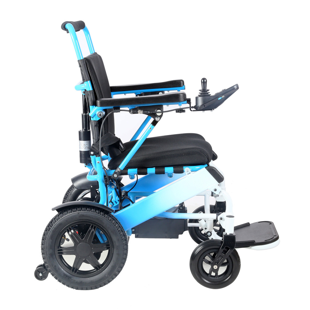 Topmedi 2024 Power Reclining Electric Disable Wheelchair With One Step ...
