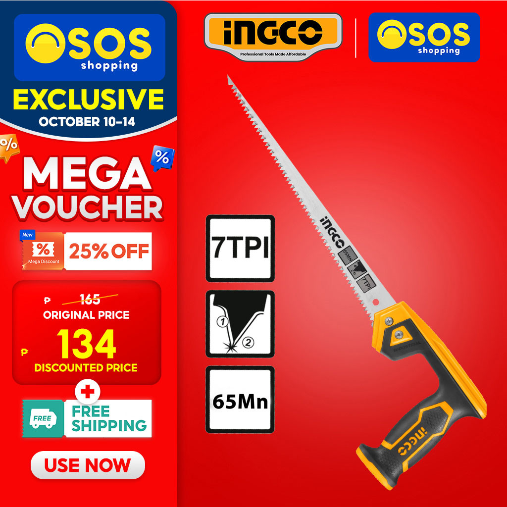 Ingco Tools Original Compass Hand Saw Lagari 12inch / 300mm Lagare ...