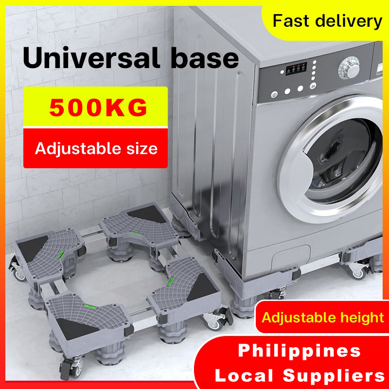 Heavy Duty DOUBLE METAL BAR Movable Adjustable Wheel Base Bracket for ...