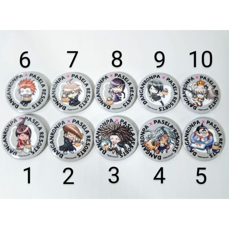 Assorted Danganronpa Pin Badge - Official anime merch | Shopee Philippines