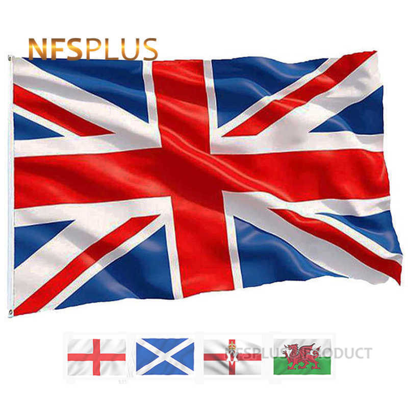 British UK Flag GB England Scotland Wales Northern Ireland 90x150cm The ...