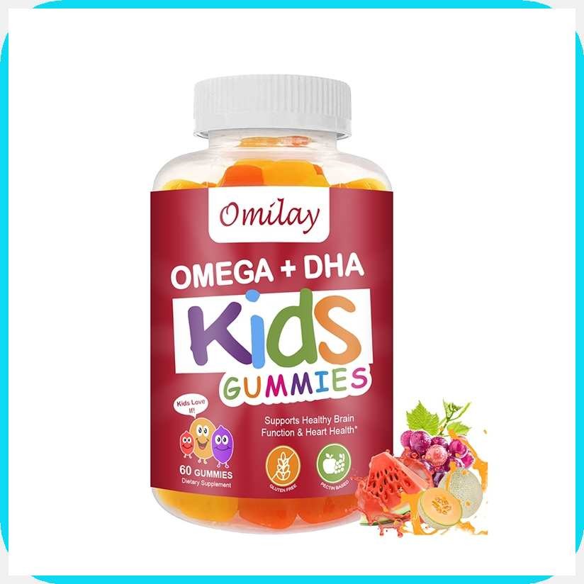 Omilay|Bk-OMEGA"b\DHA"Y-for\A"Kids-R]Gummies#O.Vitamins]D#C.AH ...