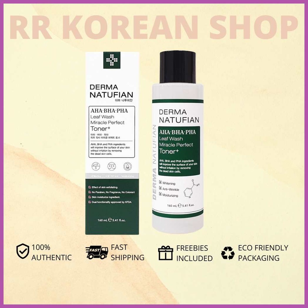 Derma`S$Natufian?X,AHA.OC)BHA)Q}PHA)G>Miracle}f)Perfect>e}Toner)U ...