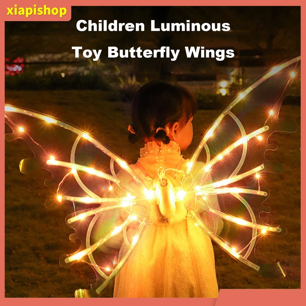 XPS Kids' Light-up Butterfly Wings Fairy Wing Decoration Led Light Up ...