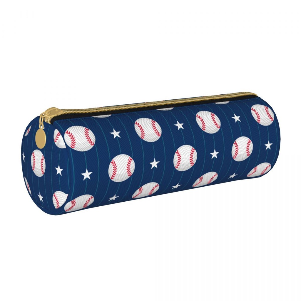 Classic Baseball Ball Star Player Sportswear Pencil Cases Leather ...
