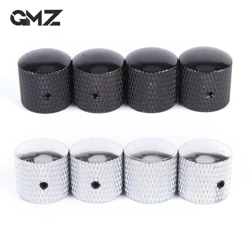 4pcs Metal Dome Knobs Electric Bass Guitar Knobs Volume Tone Control Knobs With Wrench | Shopee ...