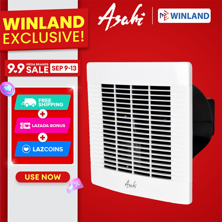 Asahi by Winland Electric Fan | Centrifugal Duct Fan 4inch Impeller ...