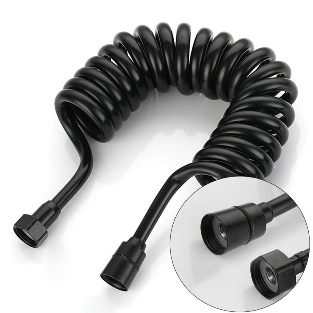 1.5/2/3 Meter Telephone Line Style Spring Shower Hose Large Flow Anti ...