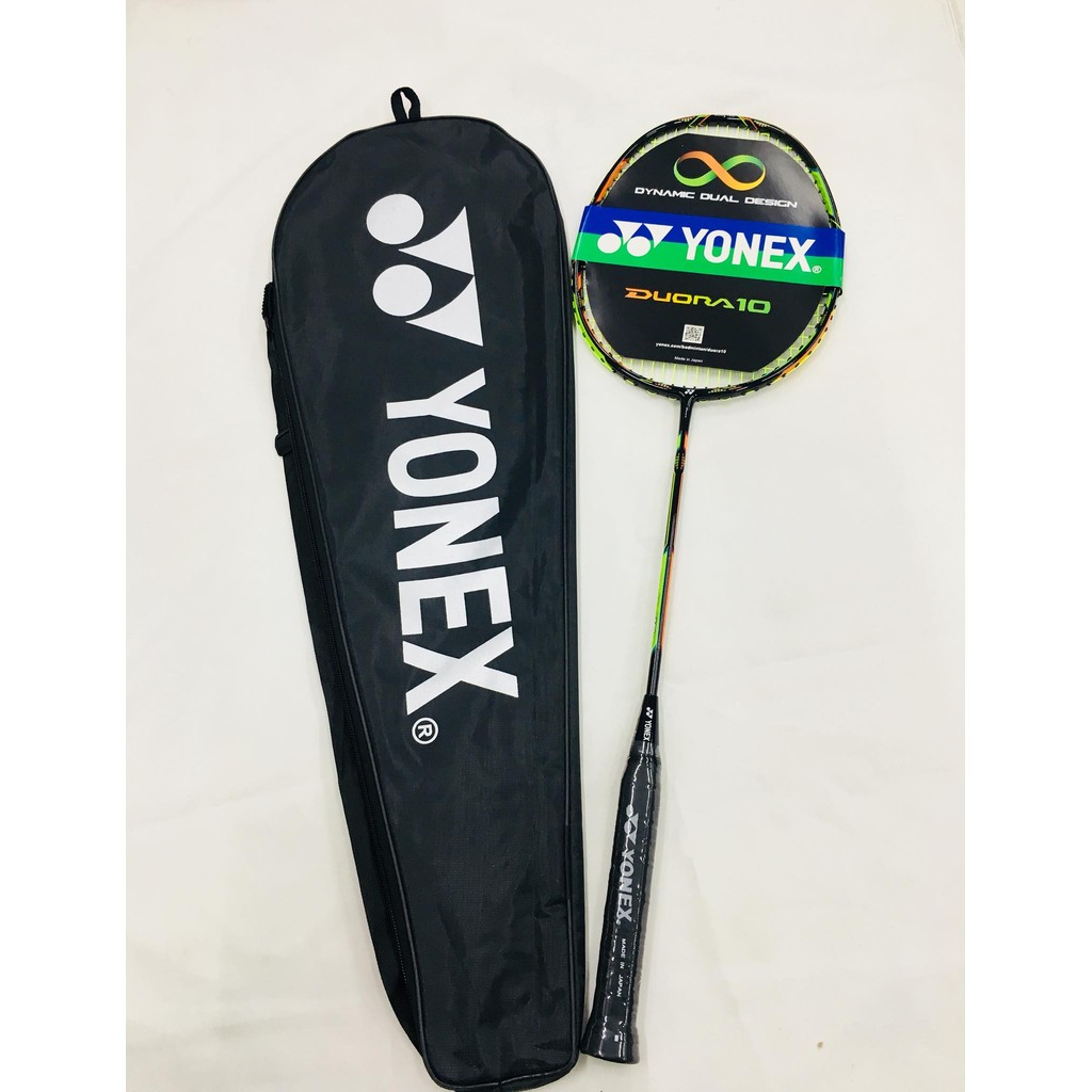 YONEX DUORA10 FULL CARBON ISOMETRIC BADMINTON RACKET ( RANDOMLY STRUNG COLOR) | Shopee Philippines