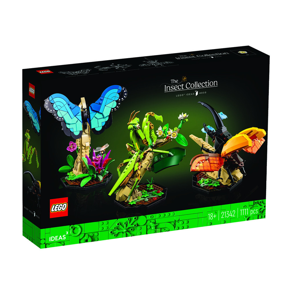 LEGO® D2C Ideas 21342 The Insect Collection, Age 18+, Building Blocks ...
