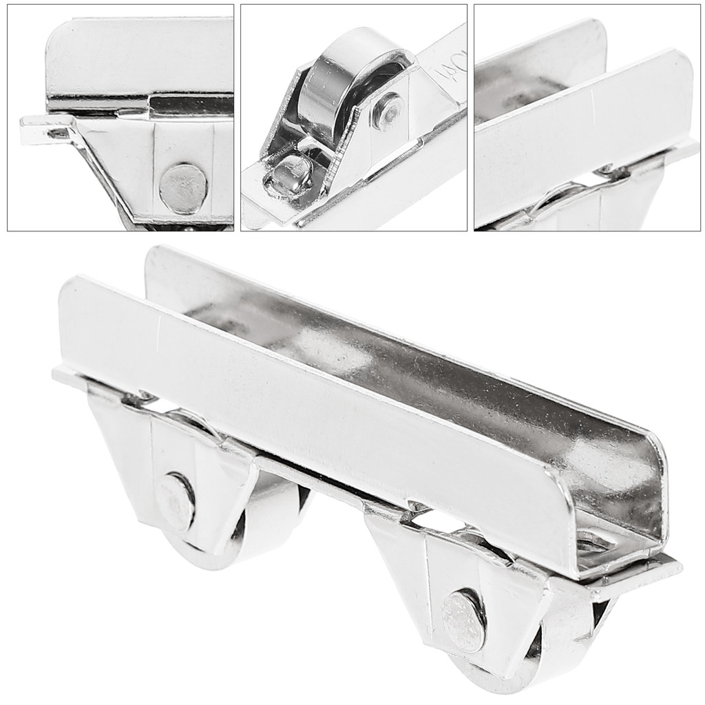 10 Pcs Jumbo Paper Clips Glass Door Wheel Assembly Sliding Roller Man ...
