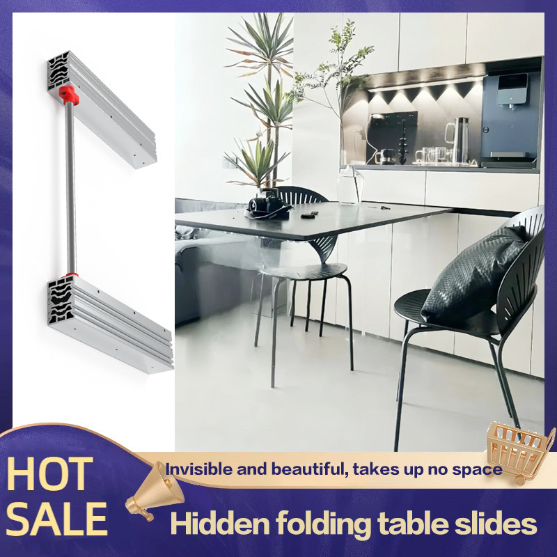 Multifunctional Kitchen Drawer Pull-out Slide Invisible Push-pull ...