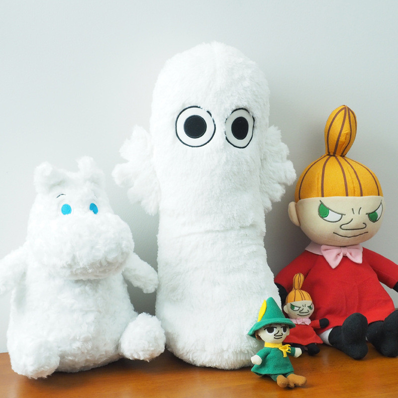 L67 Moomin Plush Toys Moomin Family Snufkin Little My Sniff Stuffed ...