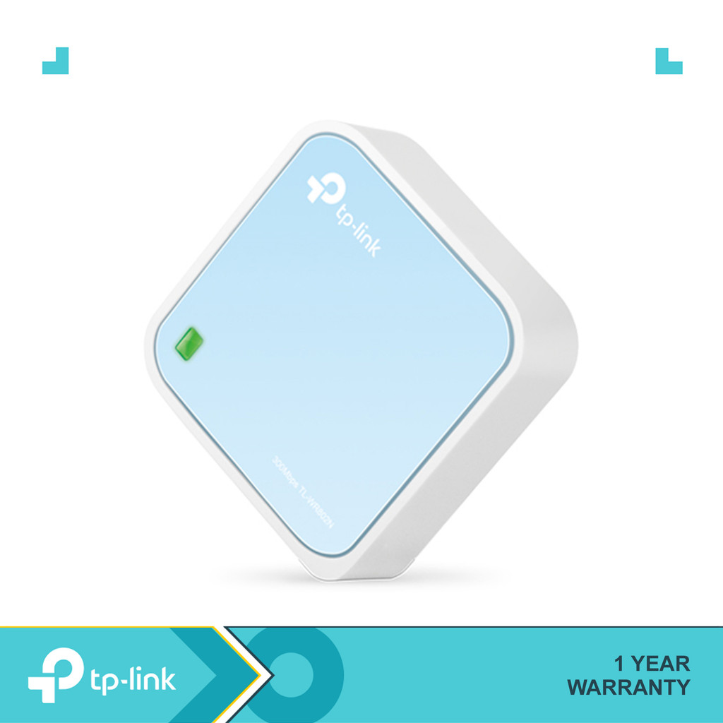 TP-Link TL-WR802N 300Mbps Pocket-size Wireless N Nano Router | Shopee ...