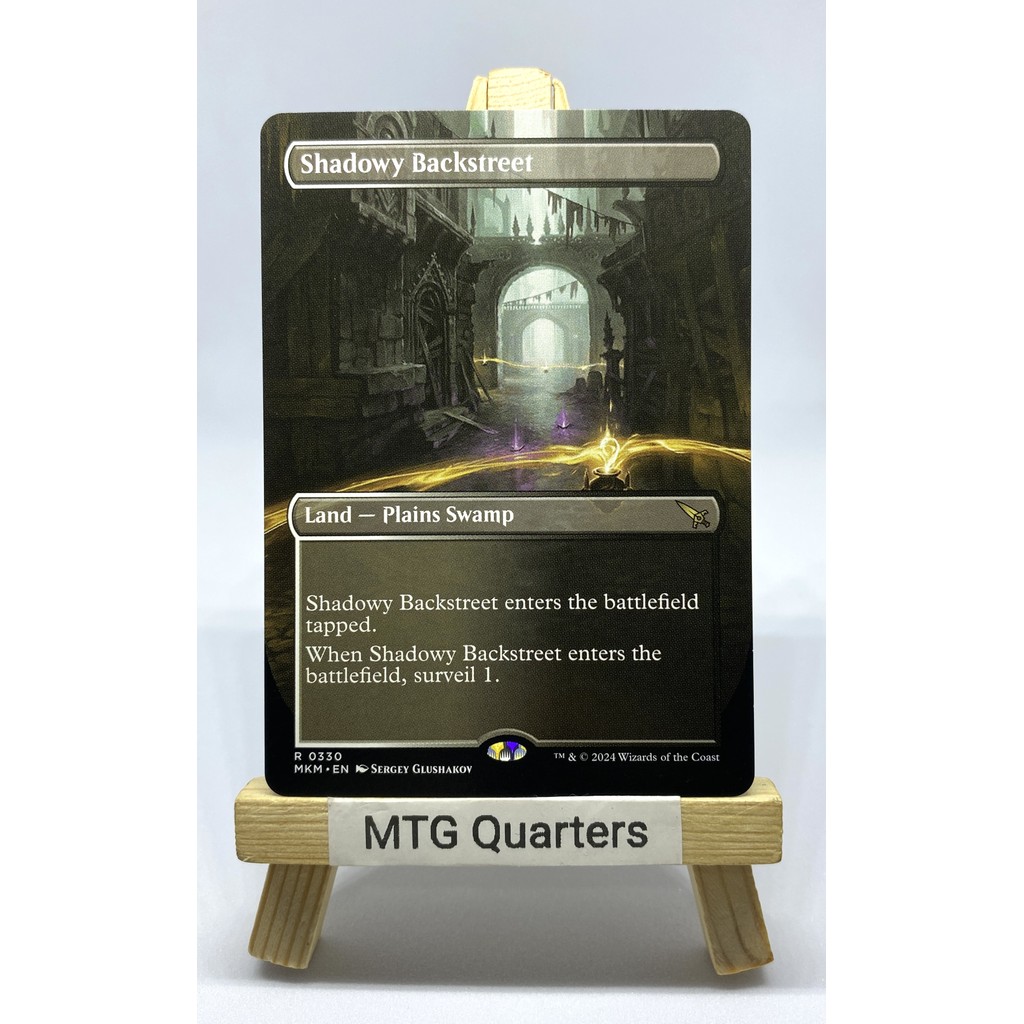 Pr0xy Card - Shadowy Backstreet (Borderless) | Murders at Karlov Manor ...