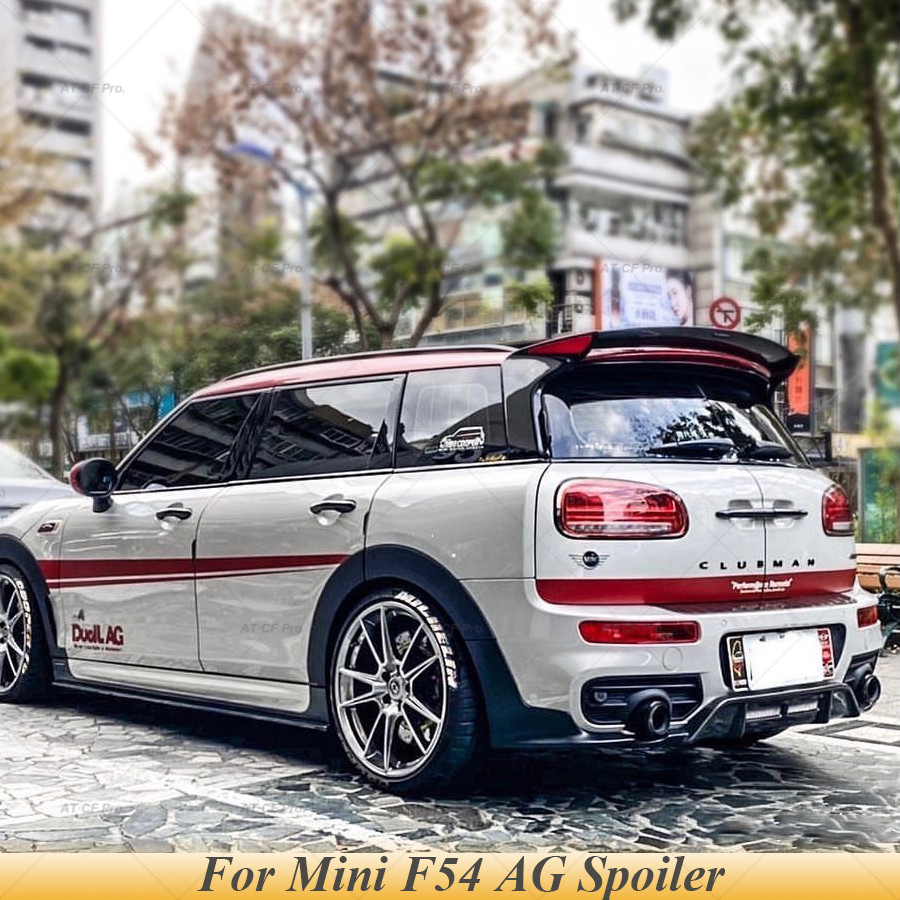 ☽Mini F54 Carbon Fiber /FRP AG Roof Spoiler Rear Window Wing Body Kit ...