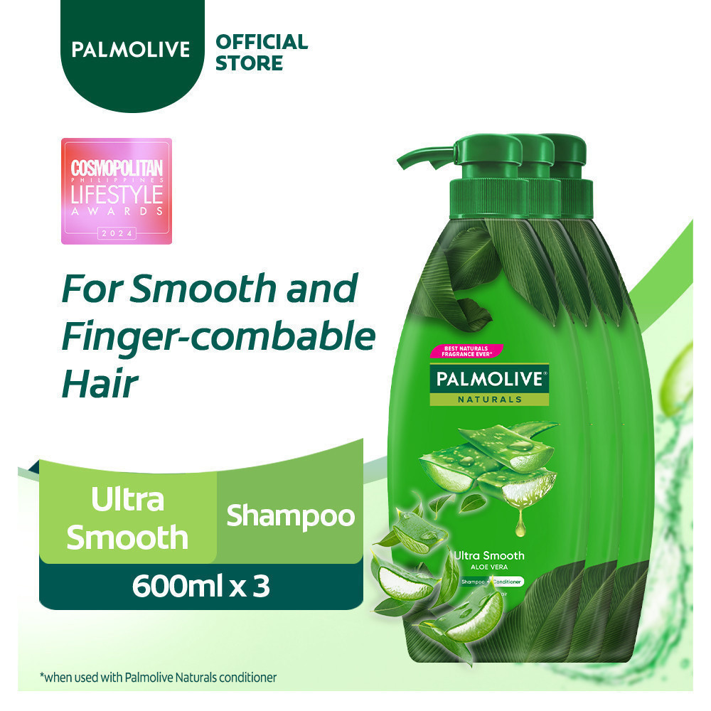 Palmolive Naturals Ultra Smooth Shampoo - with Aloe Vera for Normal ...