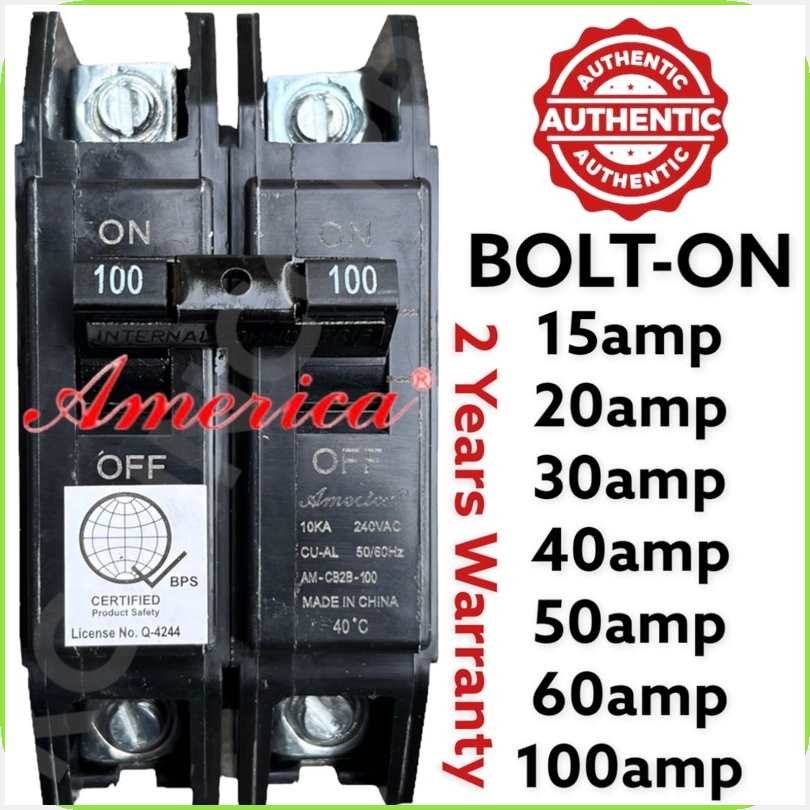 America:Y?BOLT-ON?nQ*Circuit?VX~Breaker*Vc?15,@rR+LA@oP+20, ym+30, 40 ...