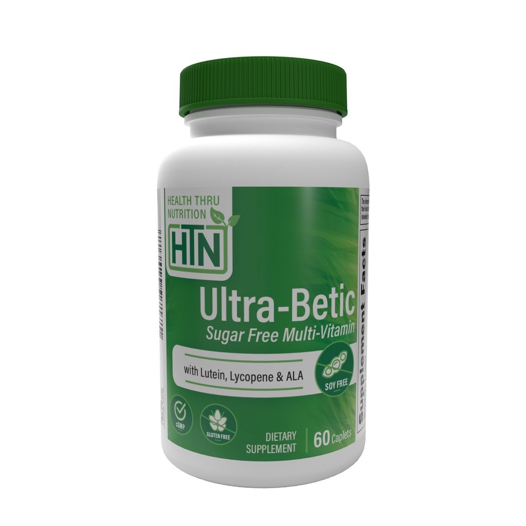 Health Thru Nutrition Ultra-Betic Multi-Vitamin with Lutein, Lycopene ...