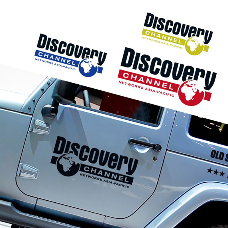 ۞Noizzy Discovery Channel Offroad Ho Car Sticker Auto Decal Vinyl ...