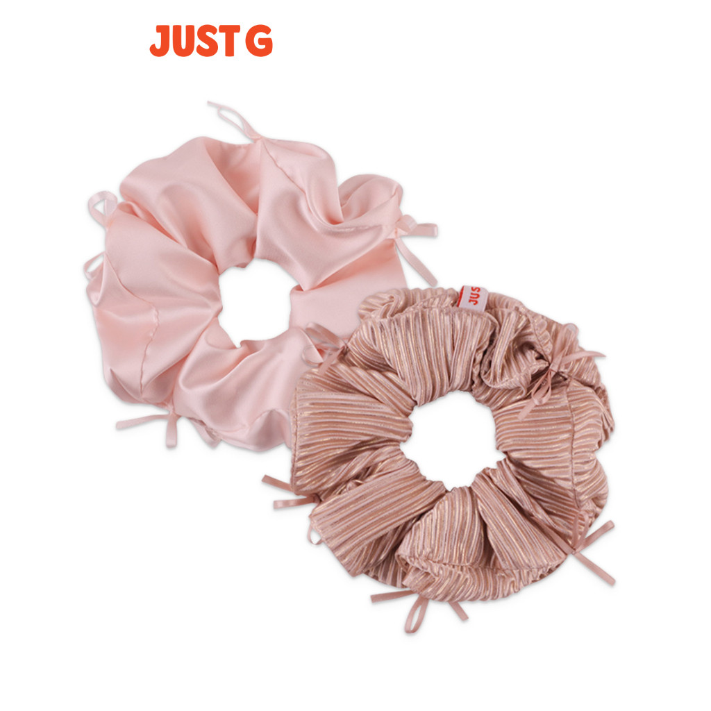 Just G Scrunchie With Ribbons | Shopee Philippines
