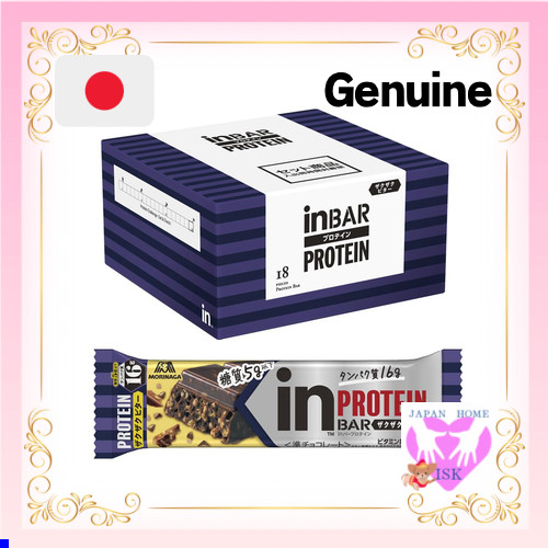 In Bar Protein Crunchy Bitter (1 box × 18 bottles) Protein Bar Bitter ...