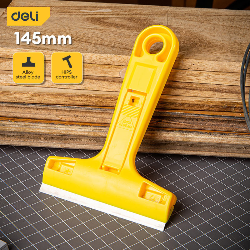 Deli Tools Cleaning Scraper 145mm Portable Glass Floor Tiles Scraper ...