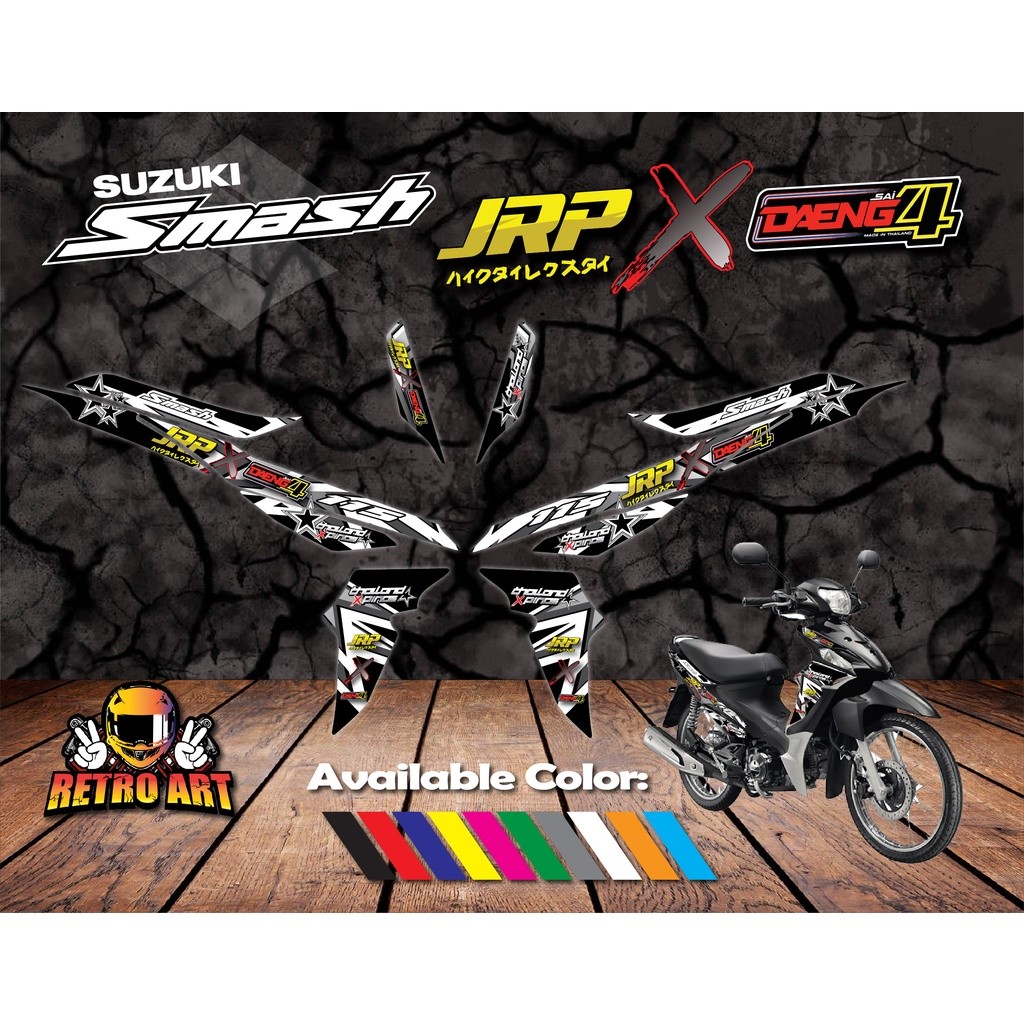 SUZUKI SMASH 115 STOCK THAI DECALS | Shopee Philippines