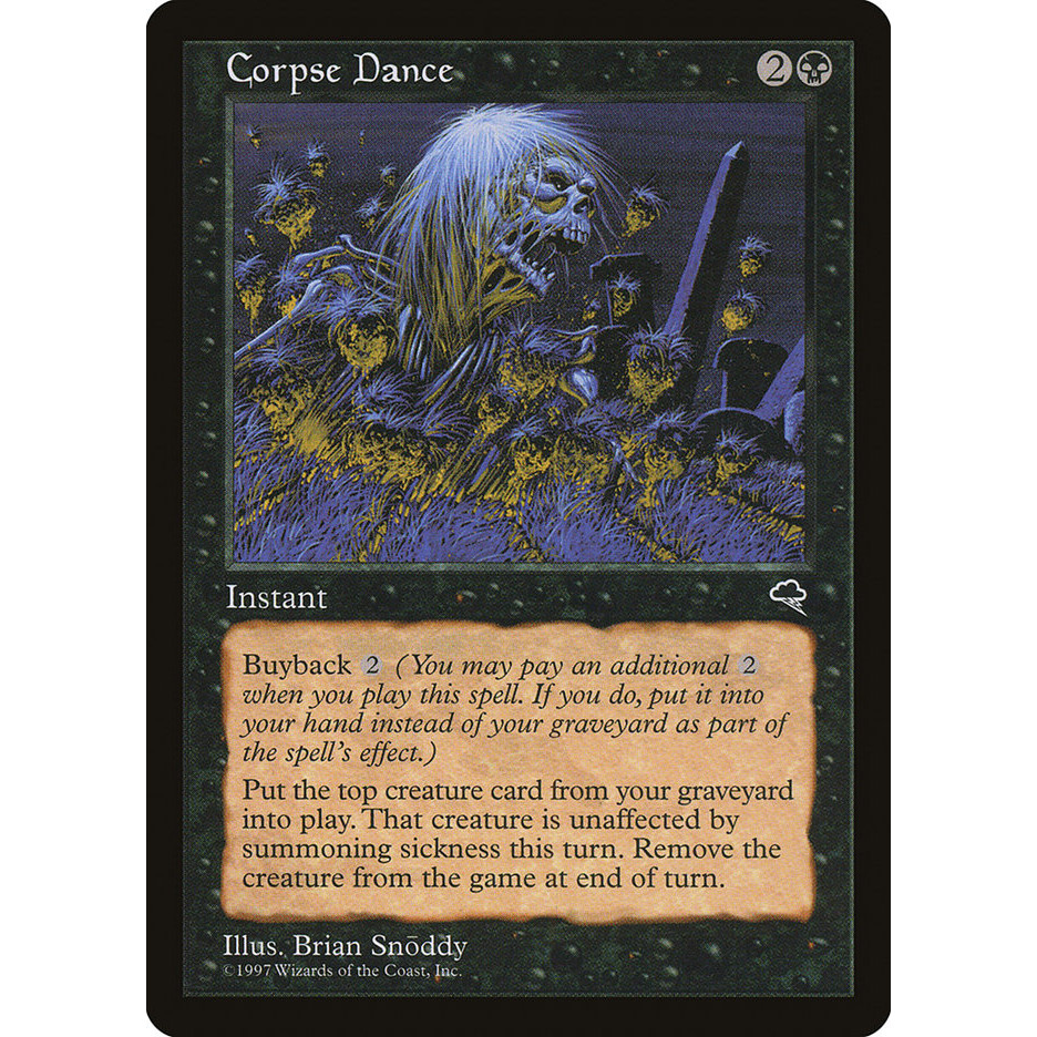 MTG Proxy Card - Corpse Dance | Tempest (TMP) | Shopee Philippines