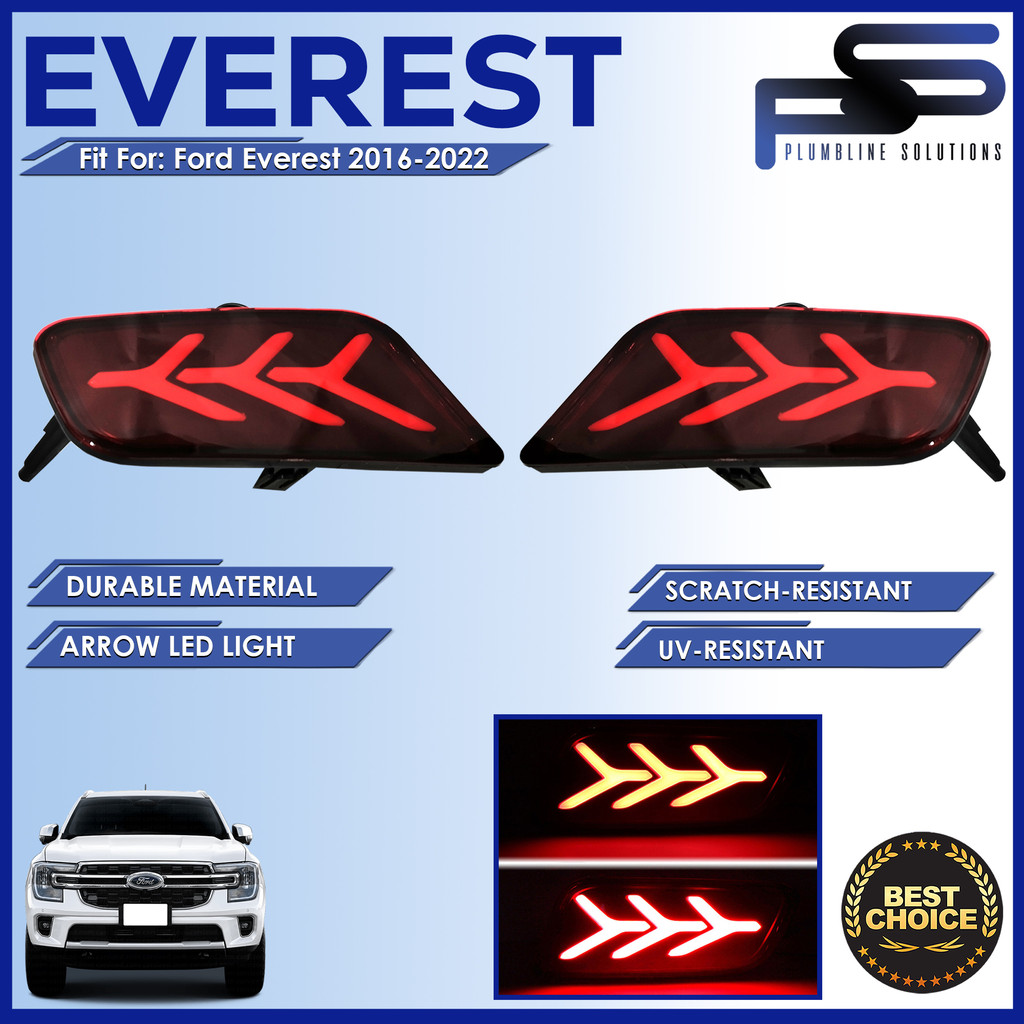 Rear Bumper Light for Ford Everest 2016 - 2022 Rear Bumper Light (Arrow ...
