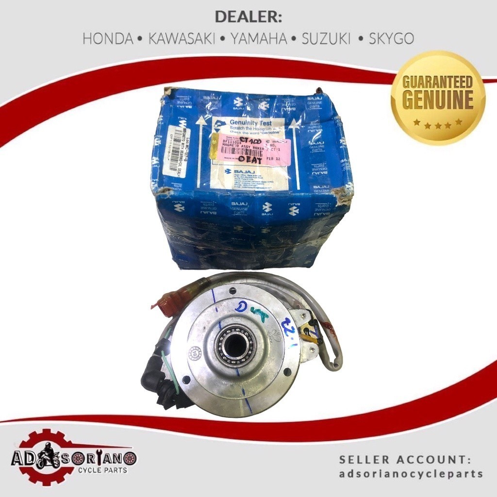KAWASAKI CT100 MAGNETO WITH BEARING OIL SEAL DF111015 | Shopee Philippines