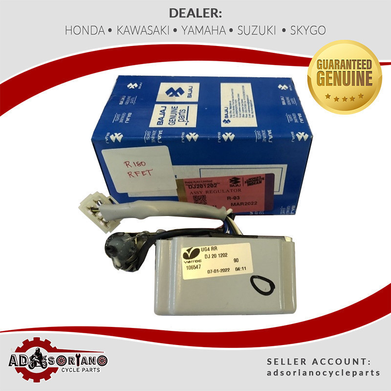 KAWASAKI ROUSER 180 220 REGULATOR ASSY DJ201202 | Shopee Philippines