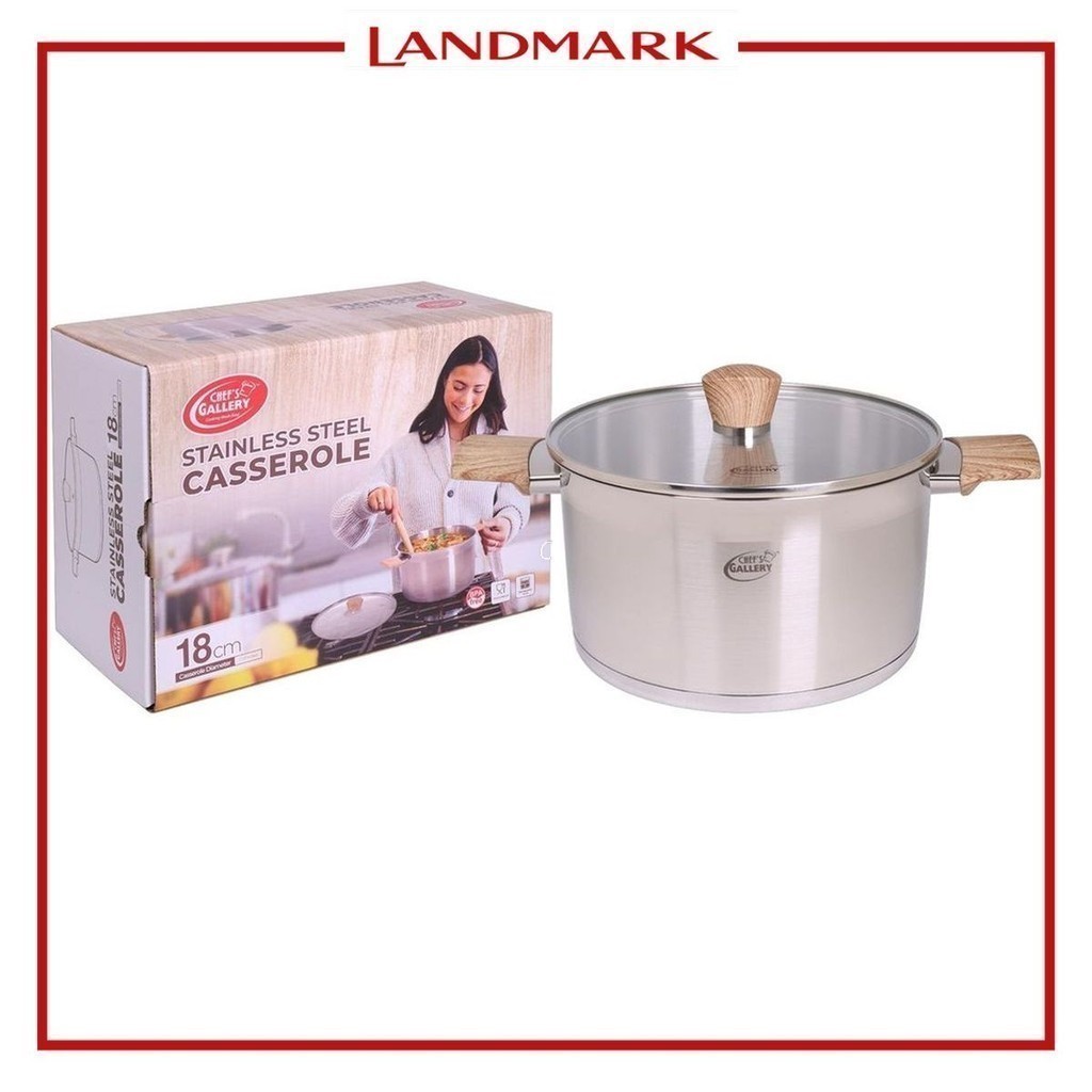 Chef's Gallery Stainless Casserole | Shopee Philippines