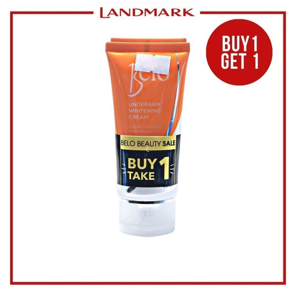 Belo Essentials Underarm Whitening Cream 40 ml Buy 1 Take 1 | Shopee ...