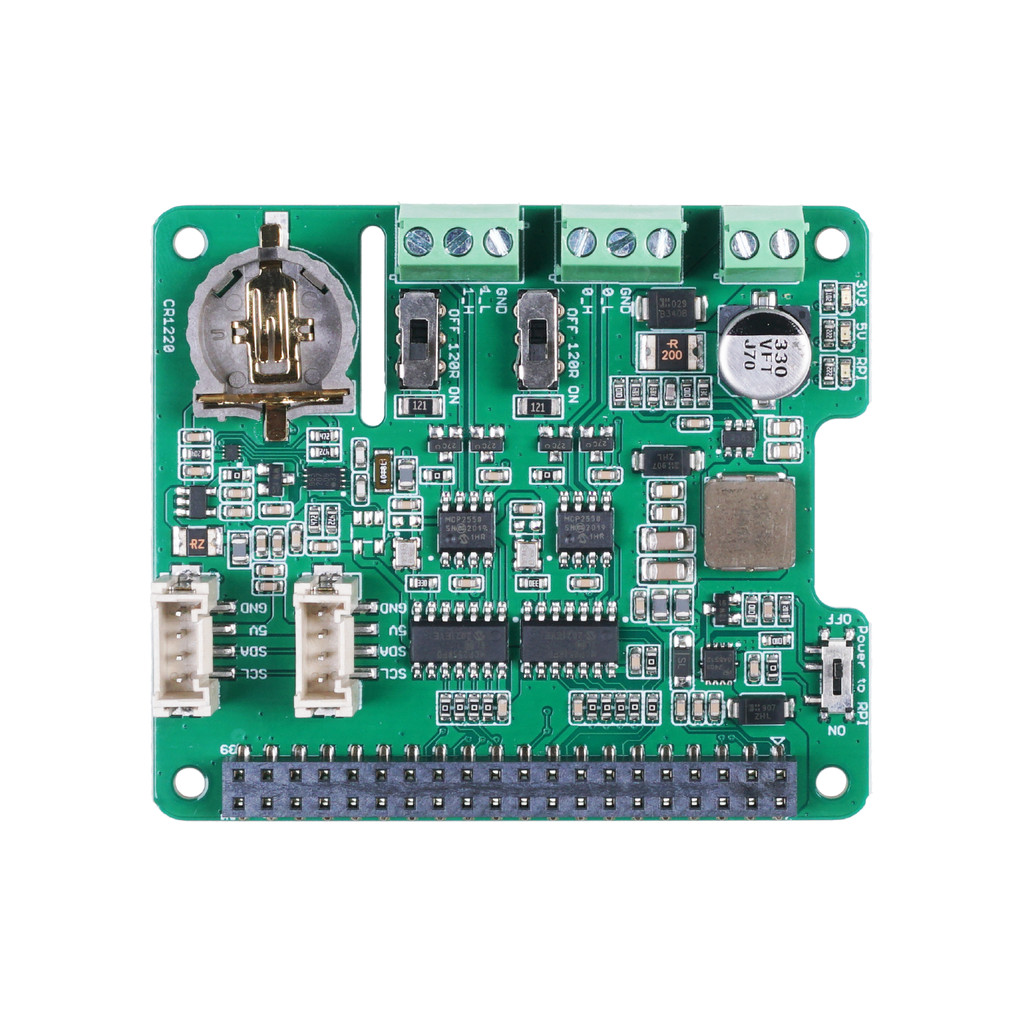 Two Channels CAN-BUS(FD) Shield(third version) for Raspberry Pi and ...