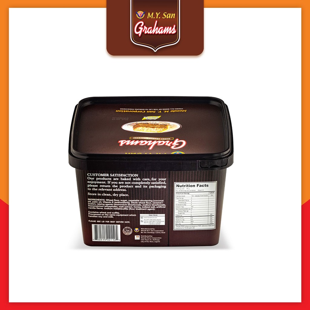 MY San Graham Crackers 700g | Shopee Philippines