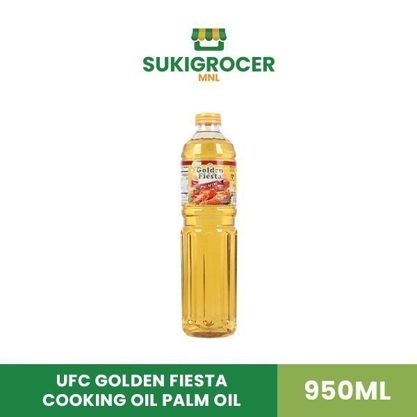 UFC Golden Fiesta Cooking Oil Palm Oil 950ML | Shopee Philippines