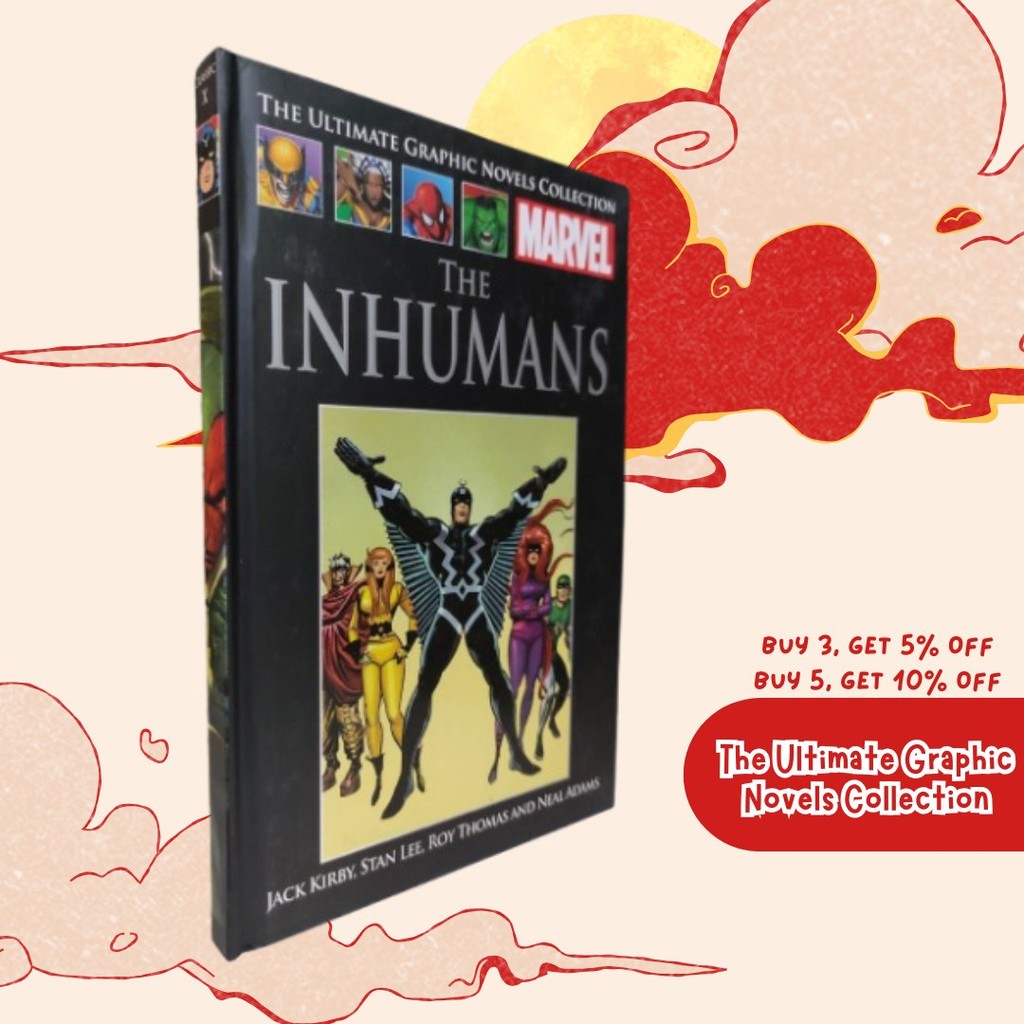 The Inhumans | The Ultimate Graphic Novels Collection Classic X ...