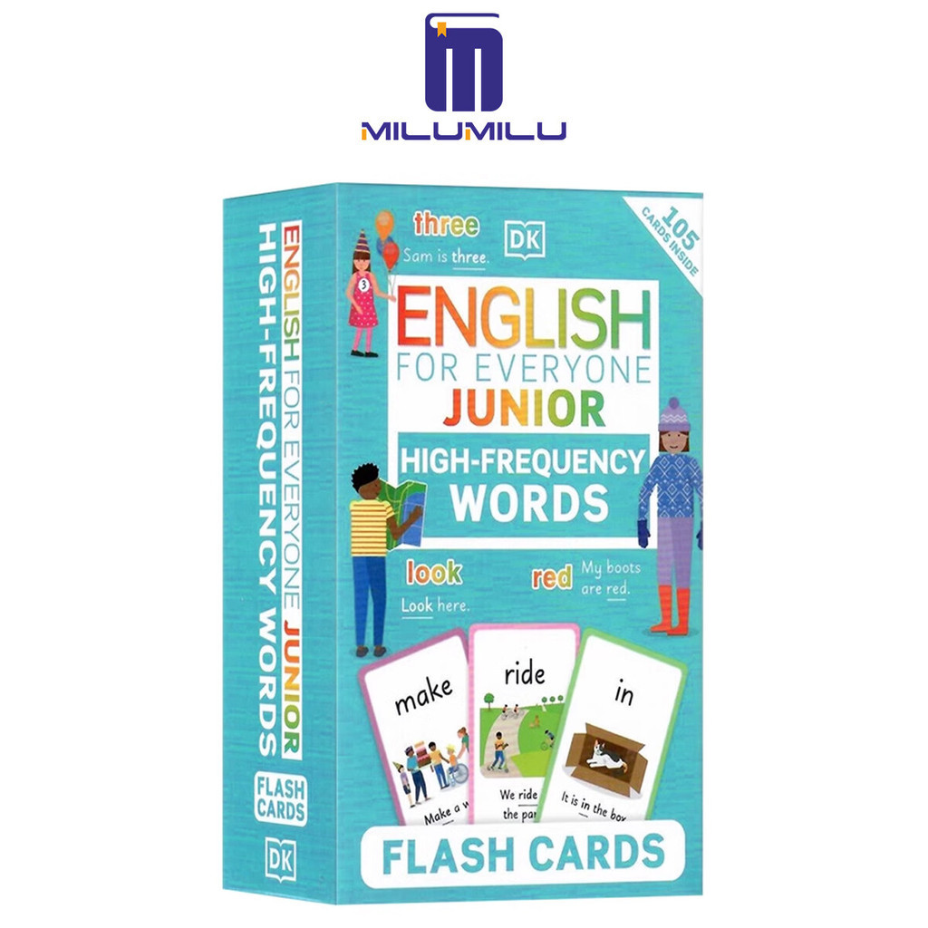 DK English for Everyone Junior High-Frequency Words Flash Cards ...