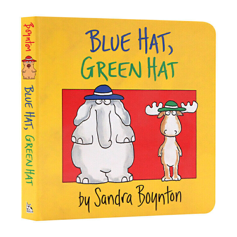 Milumilu Blue Hat Green Hat Sandra Boynton Original English Books ...