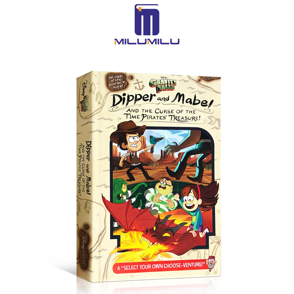 Gravity Falls Dipper and Mabel and the Curse of the Time Pirates ...