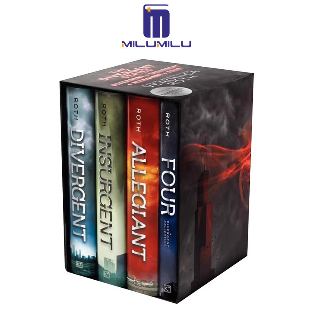 The Divergent Series 4 Volumes Box Set Hardcover by Veronica Roth ...