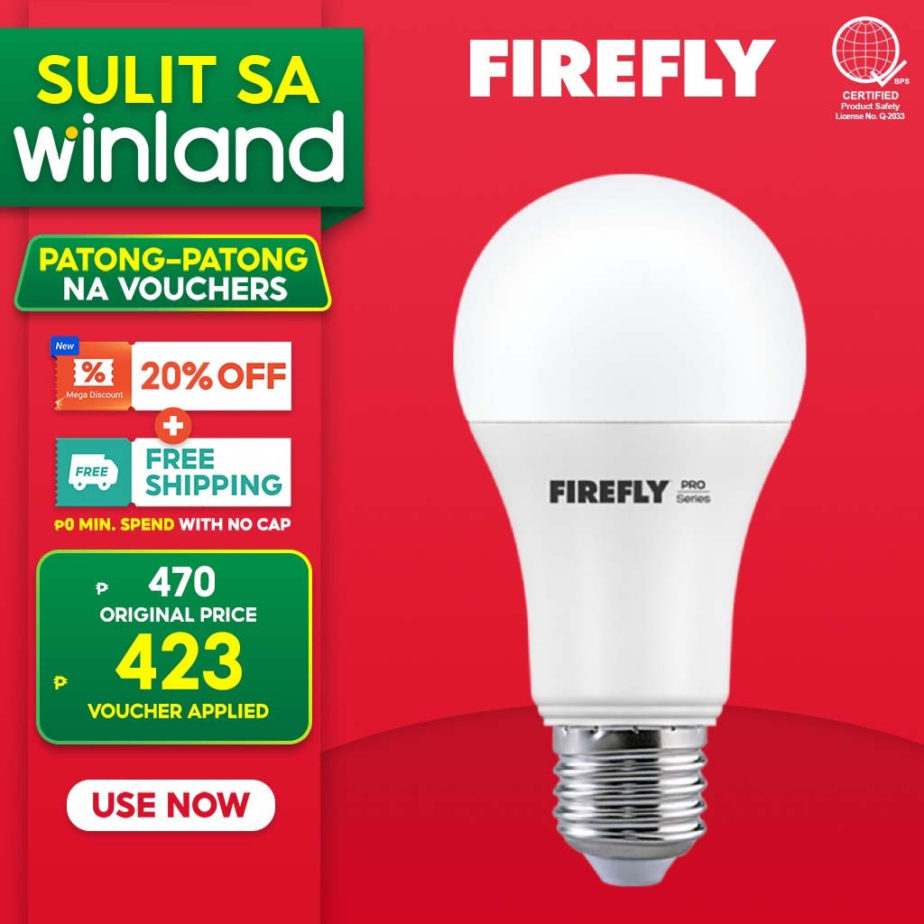 Firefly by Winland 3 Step Dimming LED Bulb Light 11W (Warm White ...