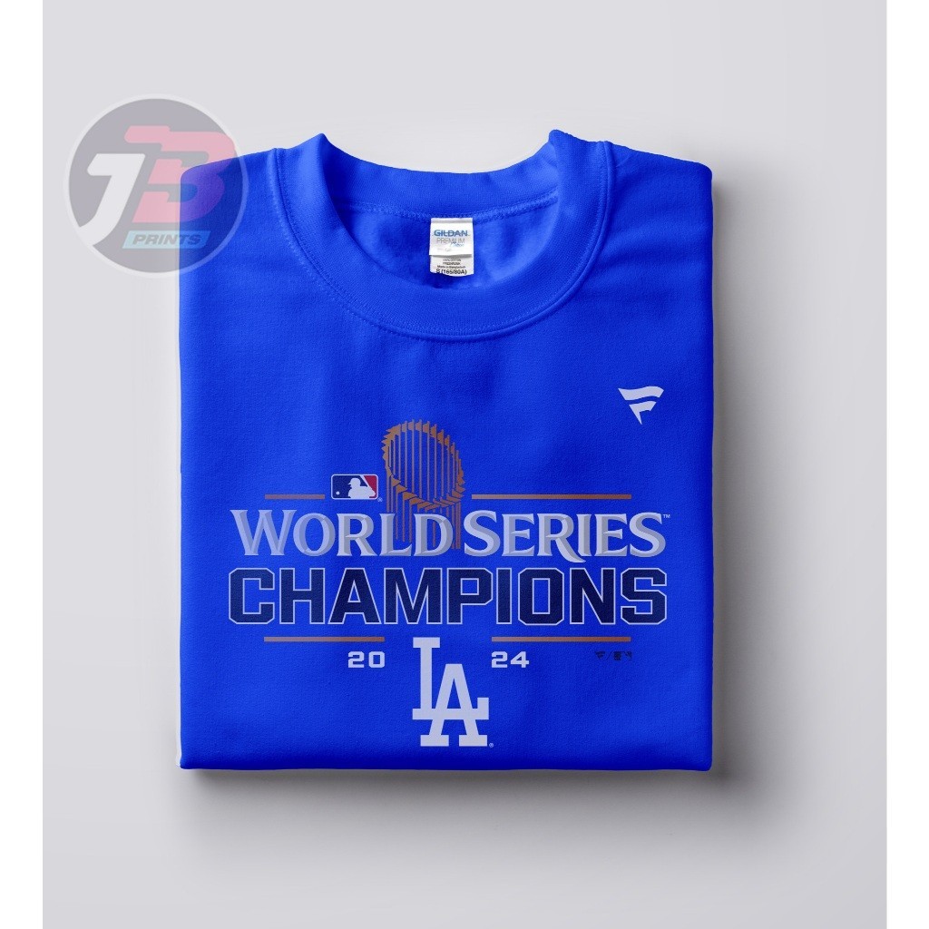 Los Angeles Dodgers Baseball 2024 Champions MLB LA Tshirt for Men 02 ...