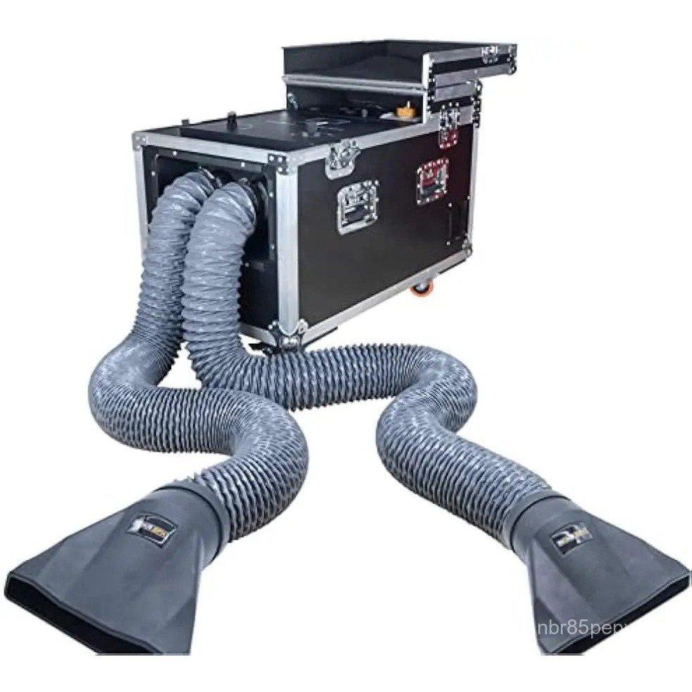 Factory Double Head 3000W Concert Smoke Machine low lying fog machine ...