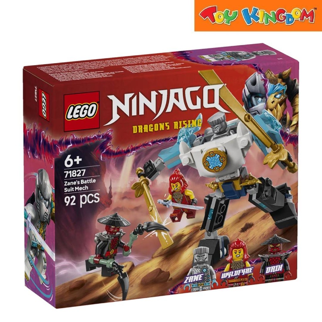 Lego Ninjago Zane's Battle Suit Mech 92pcs Building Blocks | Shopee ...